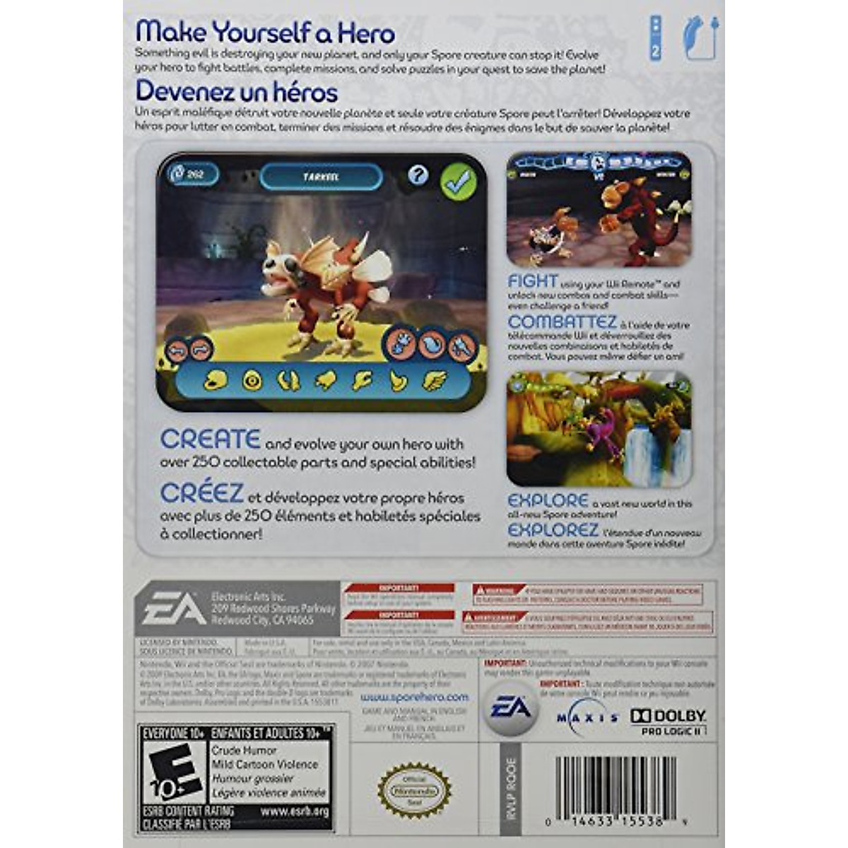 Spore Hero - Nintendo Wii