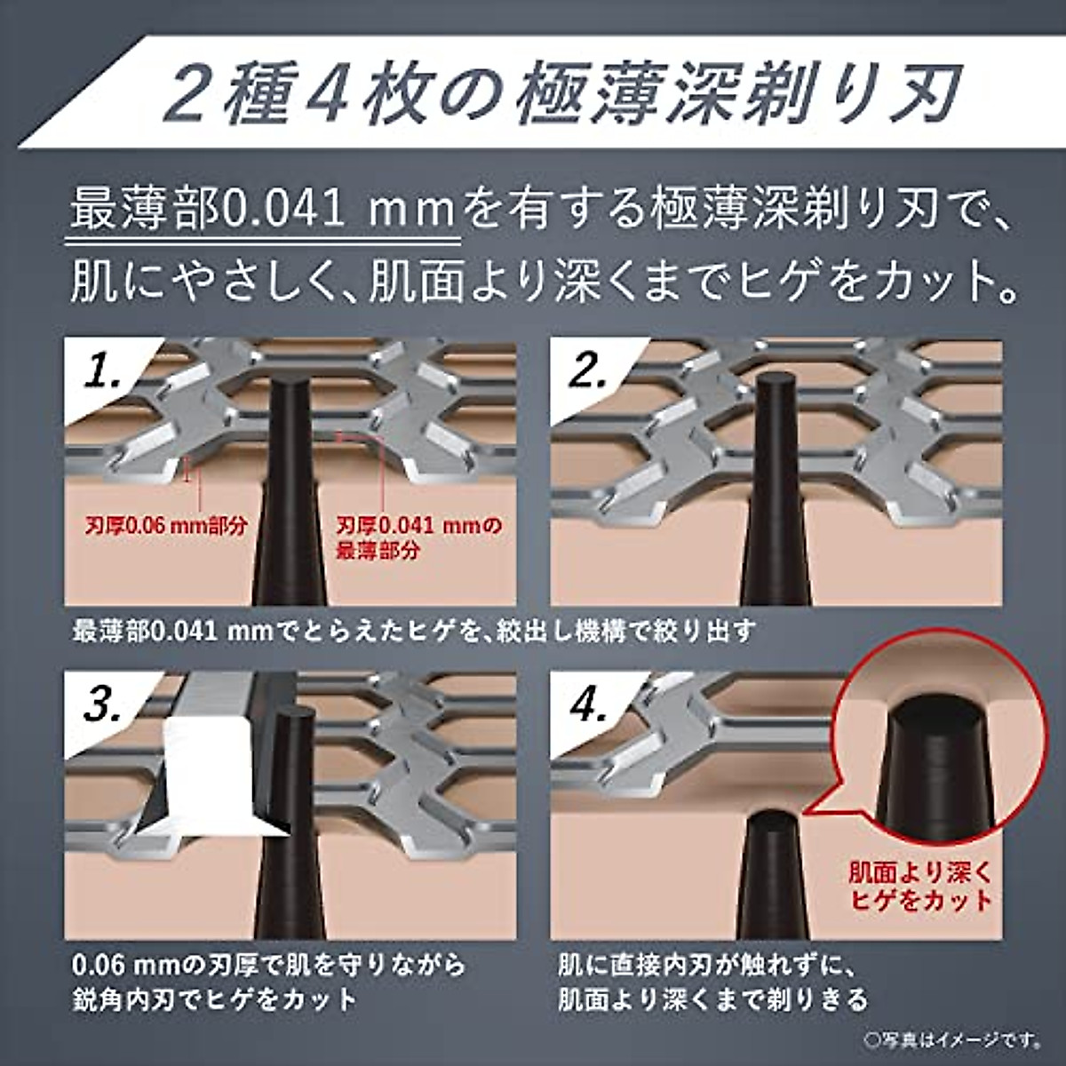 Panasonic ES-LV7H-S [Men's Shaver LAMDASH PRO Linear Motor 5 Blades Fully Automatic Cleaning Charger/Silver with Pouch] AC100-240V Shipped from Japan Released in May 2022