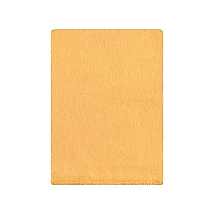 Hudson Baby Unisex Baby Cotton Flannel Burp Cloths Bundle, Citrus Orange, One Size