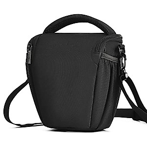 CADeN DSLR/SLR Camera Shoulder Bag Case with Adjustable Shoulder Strap, Compatible for Nikon, Canon, Sony Mirrorless Cameras Waterproof (Small)