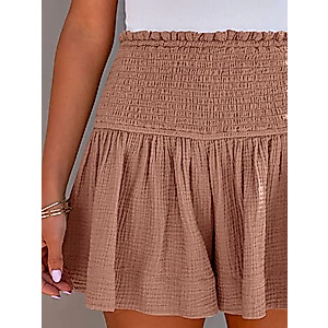 Trendy Queen Shorts Women Cute Beach Outfits Shorts High Elastic Plus Size 2023 Summer Clothes Shorts Vacation Outfits Shorts Clothing Pink