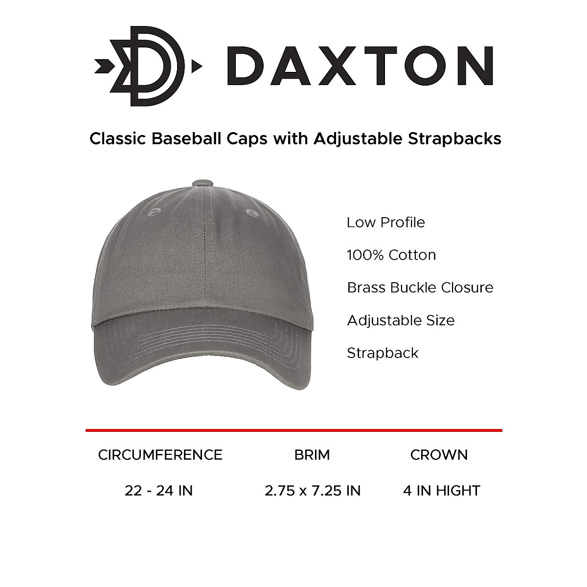 Daxton Vertical USA Cities Baseball Dad Hat Unstructure Low Profile Strapback,Spain,Red Hat