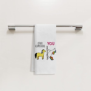 Other Godmothers VS You Lovely Bath Towel, Funny Best Godmother Gifts Decorative Towel,Godmothers Birthday Gifts,Godmother Gifts from Godchild