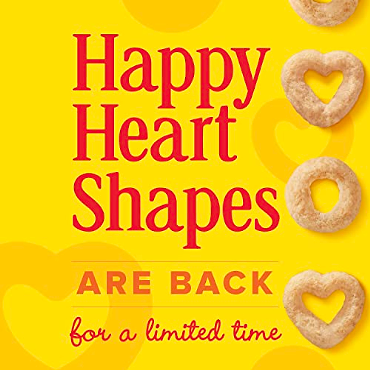 Cheerios Heart Healthy Cereal, Gluten Free Cereal with Whole Grain Oats, Family Size, 18 OZ