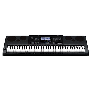 Casio WK-6600 76-Key Workstation Keyboard Bundle with Adjustable Stand, Bench, Sustain Pedal, Power Supply, Instructional DVD, and Austin Bazaar Polishing Cloth