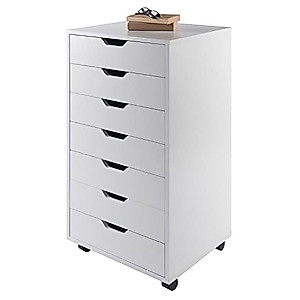 Winsome Halifax Storage/Organization, 7 drawer, White