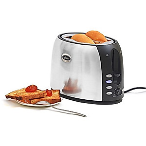 Oster 2 Slice Toaster, Brushed Stainless Steel (TSSTJC5BBK)