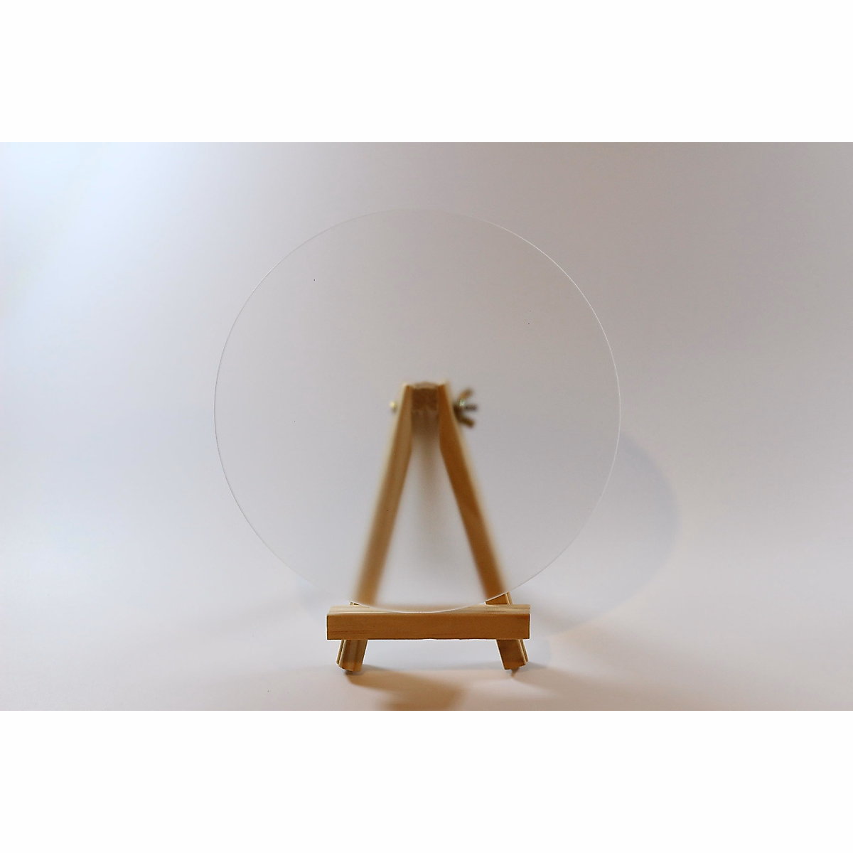 Frosted Acrylic Cake Circle, Blank Disc for D.I.Y - 6 Inch Diameter Acrylic Round Disc, Perfect for Cake Decorating Vinyl Craft Project - 6 Inch Multipurpose Plexiglass (3 Units)