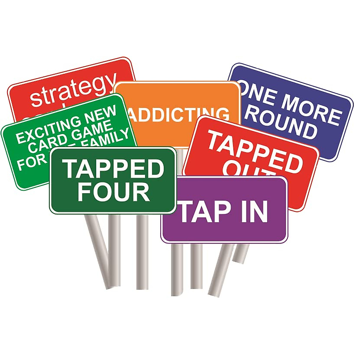 Tapped Four Expansion Card Game - Party Game, Up to 11 Players - Friends, Family, Fun, Luck, Laughter and Nonstop Entertainment