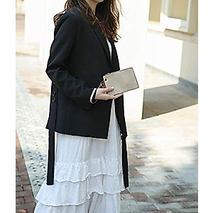 Mia K Collection 3-PC Set, Studded Tote Bag for Women, Pouch Handbag, Wristlet Purse, Crossbody Shoulder Strap PU Leather Black