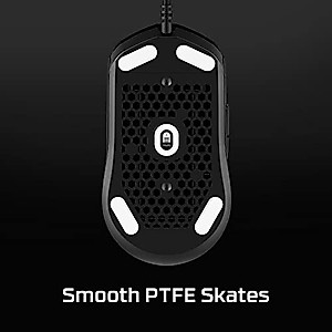 HyperX Pulsefire Haste 2 – Wired Gaming Mouse- Ultra Lightweight, 53g, 8000Hz Polling Rate, Precision Sensor, Hyperflex 2 Cable, Plug and Play – Black