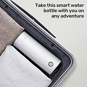 400ml Portable Electric Kettle and Water Cup, Suitable for Milk, Coffee, Water and Tea, Stainless Steel Bottle, Automatic Shut off and Dry Protection Travel Kettle