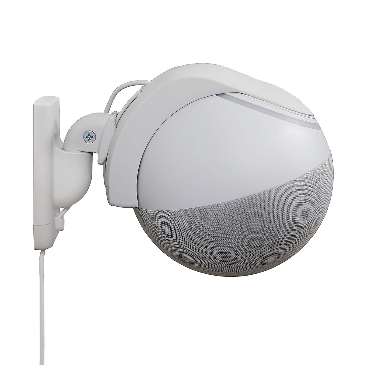 Made For Amazon Wall Mount, White, Echo (4th generation)