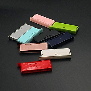 Dust Proof Cover Card Slot Cover Cap Dust Plug Case for NDSL NDS Lite (Black)