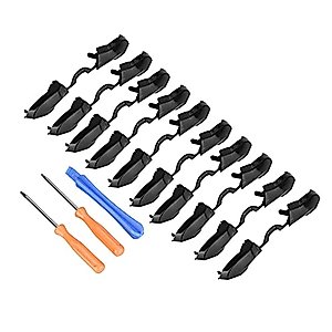 Custom Bumpers Button Kit, Push Rivet Clips Good Compatibility Buttons Kit for Elite Gamepad for Elite for Elite Controller