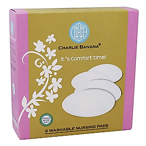 Charlie Banana Nursing Pads, Black
