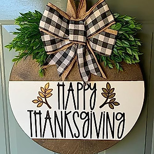 Fall Stencils for Painting On Wood 12'' Round Fall Stencil Reusable for Crafts, Hello Pumpkin Stencil Thanksgiving Autumn Happy Fall Yall Templates for Art Canvas Home Decor (9round Fall)