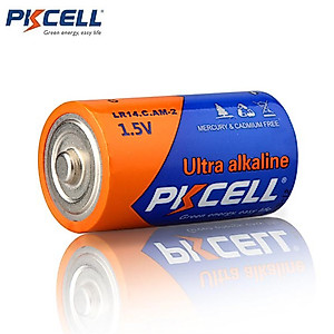 LR14 1.5V Alkaline C Battery for Electronic Toys 2pcs C Cell