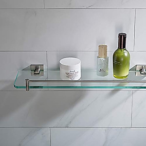 Kraus Ventus Bathroom Shelf, Brushed Nickel Finish, KEA-17745BN