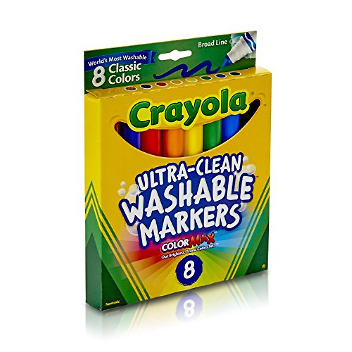 Crayola 8 Ct Broad Line Washable Markers