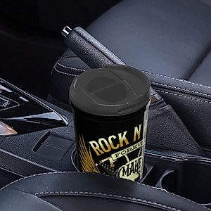 LOREBUTY Lamb Rock of God Band Coffee Mug With Lids 12oz Insulated Car Mugs Double Wall Vacuum Reusable Travel Coffee Tumbler For Hot/Ice Drinks Coffee Teas