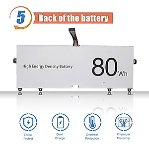 ASODI LBV7227E 80Wh Laptop Battery Compatible with LG Gram 15Z90N 17Z90N 17Z90P 16T90P 16ZD90P 16Z90P Series 7.74V 10336mAh