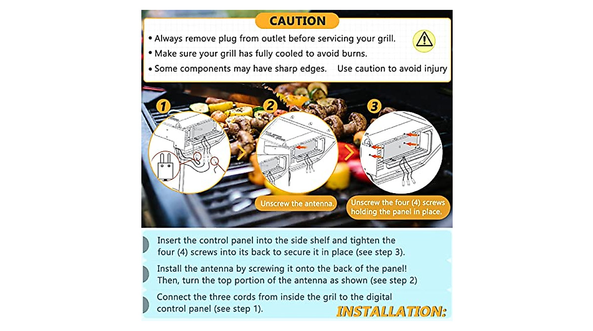 Masterbuilt 9904190036 Grill Controller - High Quality Replacement