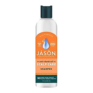 Jason Dandruff Relief Treatment Shampoo, 12 Oz (Packaging May Vary)
