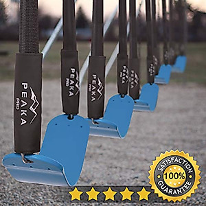 Peaka Pro Tree Swing Straps Hanging Kit - Adjustable 7-Foot Extra Long Hammock Tree Straps Portable, Swing Tree Straps with 2-Ton Tensile Strength - Tree Straps for Swings with Finger Pinch-Safe Cover