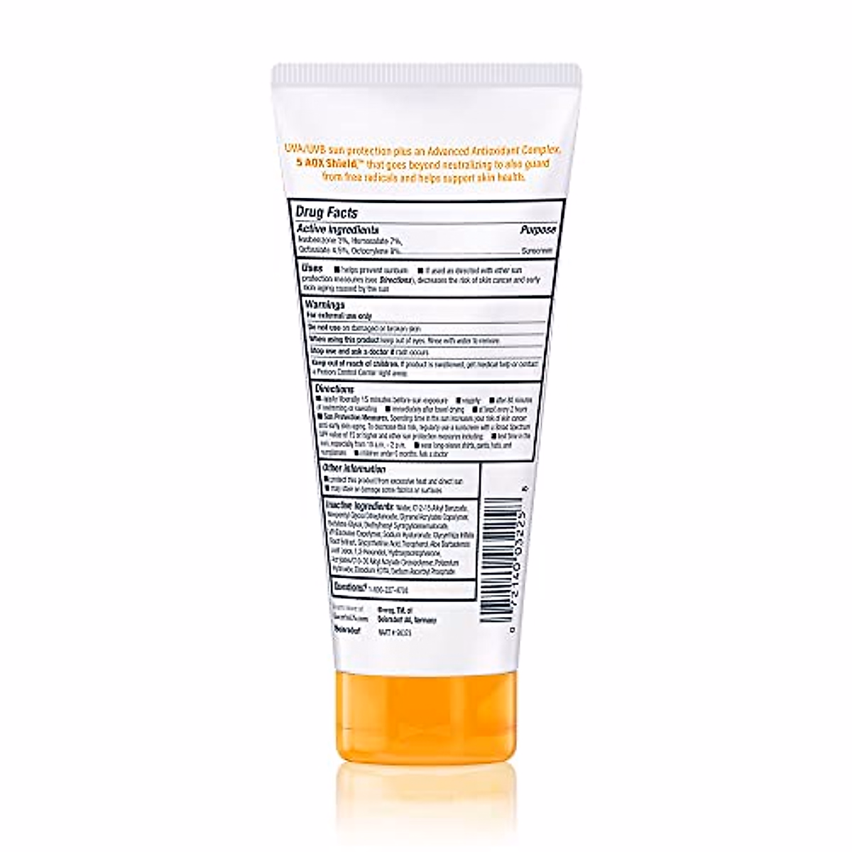 Eucerin Sun Advanced Hydration SPF 50 Sunscreen Lotion, 5 Fl Oz Tube