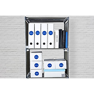 Royal Green Round Silver Stickers Seals Perfect for Envelopes and Invitations 38mm (1.5 in) 60 Pack