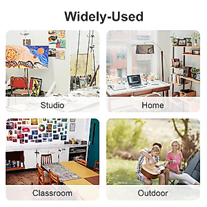 Jjring Craft Organizer Tote Bag, Large Art Storage Caddy with Multiple Pockets, Gray Sewing Bag for Art, Craft, Scrapbooking, School, Medical, and Office Supplies Storage