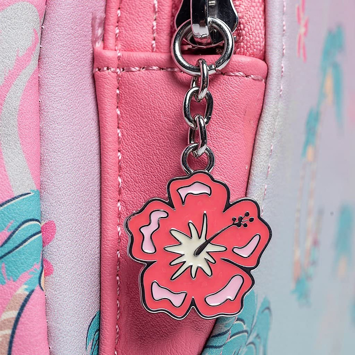 Loungefly x Disney Lilo & Stitch Palm Tree Stitch and Scrump AOP Backpack