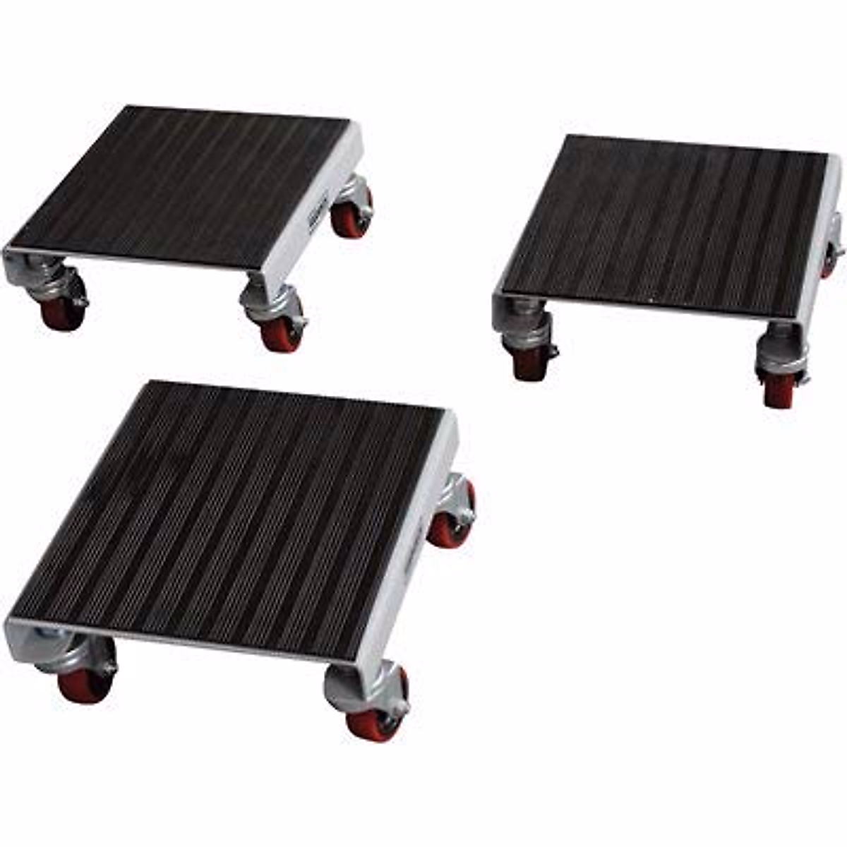 Roughneck 3-Pack Utility Dolly Set - 1,500Lb. Capacity, Steel