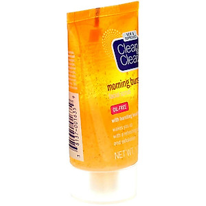 Clean & Clear Morning Burst Facial Scrub Travel Size 1 Oz. (4 Pack)