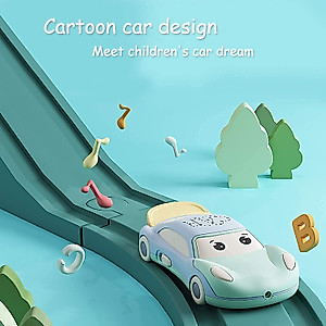 Lukax Toy Phone - Baby Toys 12-18 Months Kids Phone Toys, Baby Cell Phone Toy with Music & Light, Learning & Education Toys Gift for Boys Girls Blue