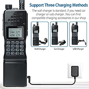 Baofeng AR-152 Military Grade Ham Radio 10W Powerful Long Range Rechargeable Walkie Talkie for Adults with Waterproof Tactical Chest Harness Bag,Tactical Antenna and Programming Cable Two Way Radio