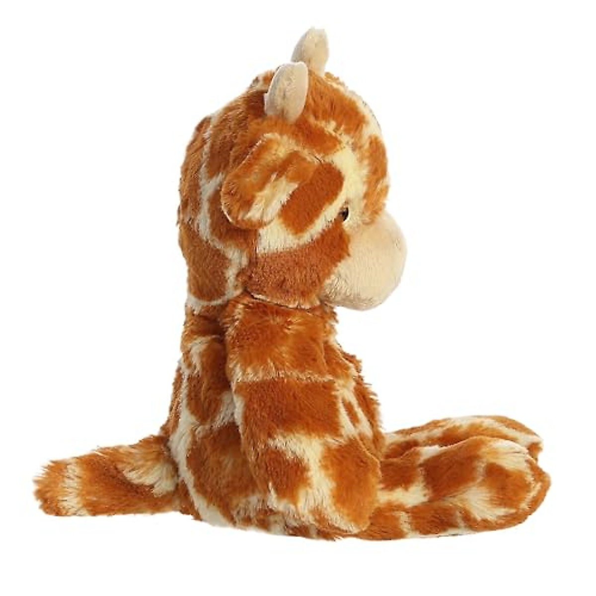 Aurora® Snuggly Sweet & Softer™ Giraffe Stuffed Animal - Comforting Companion - Imaginative Play - Brown 9 Inches