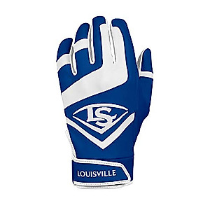 Louisville Slugger Genuine Batting Gloves - Royal, Small