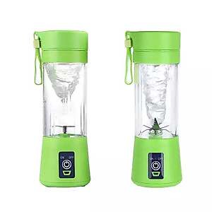 Portable Blender,Numafa Personal Size Blender Juicer Cup, shakes and Smoothies Blender,Handheld Fruit Machine,Blender Mixer Home (green)