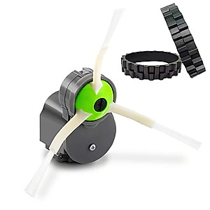 Replacement Side Brush Motor Module Part Wheel tire Compatible with iRobot Roomba E6 E5 i7 500 600 700 800 900 Series - Vacuum Cleaner Replenishment Side Brush Motor Accessory