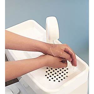 Sink Twice for Toilet Tanks Measuring 15.25" - 16.8" (Measured with lid Off)