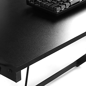 Gamer Workstation Large Tabletop Computer Desk MDF PVC Laminated Tabletop + Thickened Steel Game Table