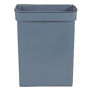 Rubbermaid Commercial Glutton Recycle Bin Liner, 42 Gallon, Gray, FG256K00GRAY