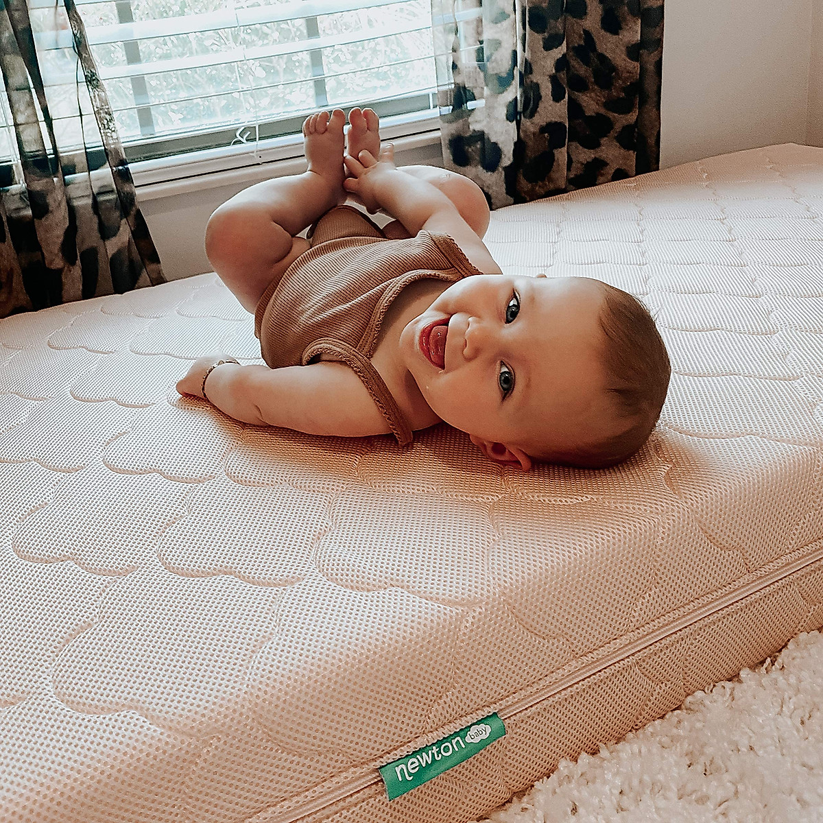 Newton Baby Original Extra Cover | Ultra-Breathable, Reduced Suffocation Risk, Safe, Machine Washable, Non-Toxic, Rest Easy, Fits Original, Waterproof Newton Crib Mattress - Cloud White (Cover ONLY)