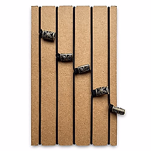 Traveller's Notebook Elastic Bands - Leather Journal Refill Connection Band Straps Replacements - 5 Pack of Jump Bands with Toggles for Leather Journals and Standard TN Travellers Notebooks