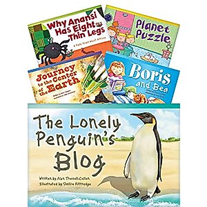 Teacher Created Materials - Classroom Library Collections: Literary Text Readers Set 1 - 10 Book Set - Grade 2 - Guided Reading Level I - M