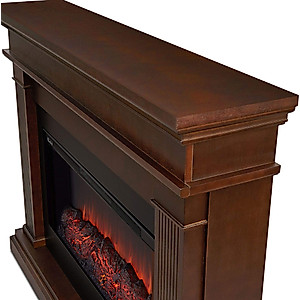 Beau 59" Landscape Electric Fireplace in Gray by Real Flame