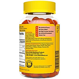 Nature Made Turmeric Curcumin 250mg Per Serving, Dietary Supplement for Antioxidant Support, 60 Gummies, 30 Day Supply