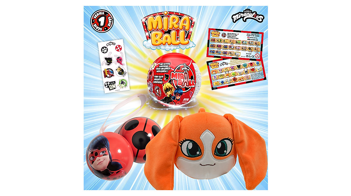 Miraculous Ladybug 4-1 Surprise Miraball Toys